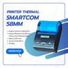 Promo MINI PRINTER THERMAL BLUETOOTH SMARTCOM 58MM V2 PPOB NOTA ALAMAT LABEL - V2 58MM BLUE ...