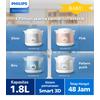 Jual PHILIPS Rice Cooker HD-3003 1.8 Liter HD3003 HD 3003 Garansi Resmi ...