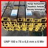 Jual UNP 150 - Besi Kanal U / UNP channel / 150 x 75 x 5mm - 6meter ...
