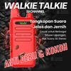 Jual Paket WLAN HT KD C1 Walkie Talkie Two Way Radio Full Set UHF ...