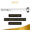 Jual Handle Pintu Emergency MARKS PANIC BAR Painted Steel - FDH 004 ...