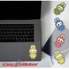 Jual Sticker Labubu Stiker Abubu Viral Lucu 7 CM - Biru - Jakarta Timur ...
