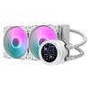 Promo darkFlash Nebula DN240S ARGB - Liquid CPU Cooler Fan 240mm LCD ...