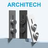 Jual ARCHITECH Stop Kontak /Track Socket 40-80cm kepala Adaptor Soket ...