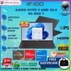 Promo Axioo Hype 5 AMD X5-2 Ryzen 5 7430 16GB 256GB W11 14"FHD IPS ...