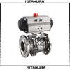 Jual 4'' Actuator Ball Valve WCB Flange JIS 10K Single Acting size 4" - Jakarta Barat - Kitamura ...