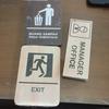 Review exit signage - pintu exit - papan tanda arah exit - wayfinding ...