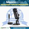 Promo MAONO PD100 XLR DYNAMIC PODCAST MICROPHONE | PD 100 DINAMIC MIC ...