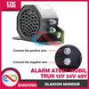 Jual KLAKSON MUNDUR BACK BUZZER ALARM ATRET MOBIL TRUK 12V 24V 48V ...