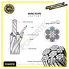 Promo Wire Rope / Kawat Seling Baja 6x36 IWRC 36mm Ungalv POWERTEC - 1 Meter - Jakarta Pusat ...