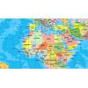 Jual Peta Dunia Dinding Ukuran Besar world maps 007 - 90x160cm - Kab ...
