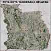 Jual Peta Kota Tangerang Selatan Satelit Kecamatan Dan Kelurahan ...