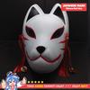 Jual Terlaris! Topeng Anime Jepang Rubah Kitsune Red Mask Cosplay ...