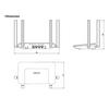 Promo HIKVISION DS-3WR15X 1500M WI-FI 6 DUAL BAND 2.4GHZ/5GHZ WIRELESS ...