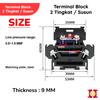 Jual TBD-10 Terminal Blok Block Kabel Listrik Din Rail TBD 10 2 Tingkat ...