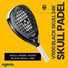 Jual Skull Padel V1100 24K Carbon Black Skull - Raket Padel Tenis ...