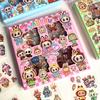 Promo LABUBU STICKER BOX ISI 100 tempelan gambar lucu karakter cfc ...