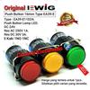 Jual Push Button Lampu Return EWIG DC 24V EA39-E11D24 16mm 5 Kaki 1NO ...