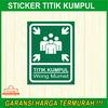 Jual TITIK KUMPUL WONG MUMET TULUS - STICKER TULUS, 20X30 - Kota ...