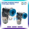 Jual QSL-1/8-6 One Touch Fitting Elbow Male Slip Lock Socket Push In ...