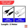 Jual Kabel Power Adapter Konverter USB Male Port Ke 5V To Jack DC 5.5mm ...