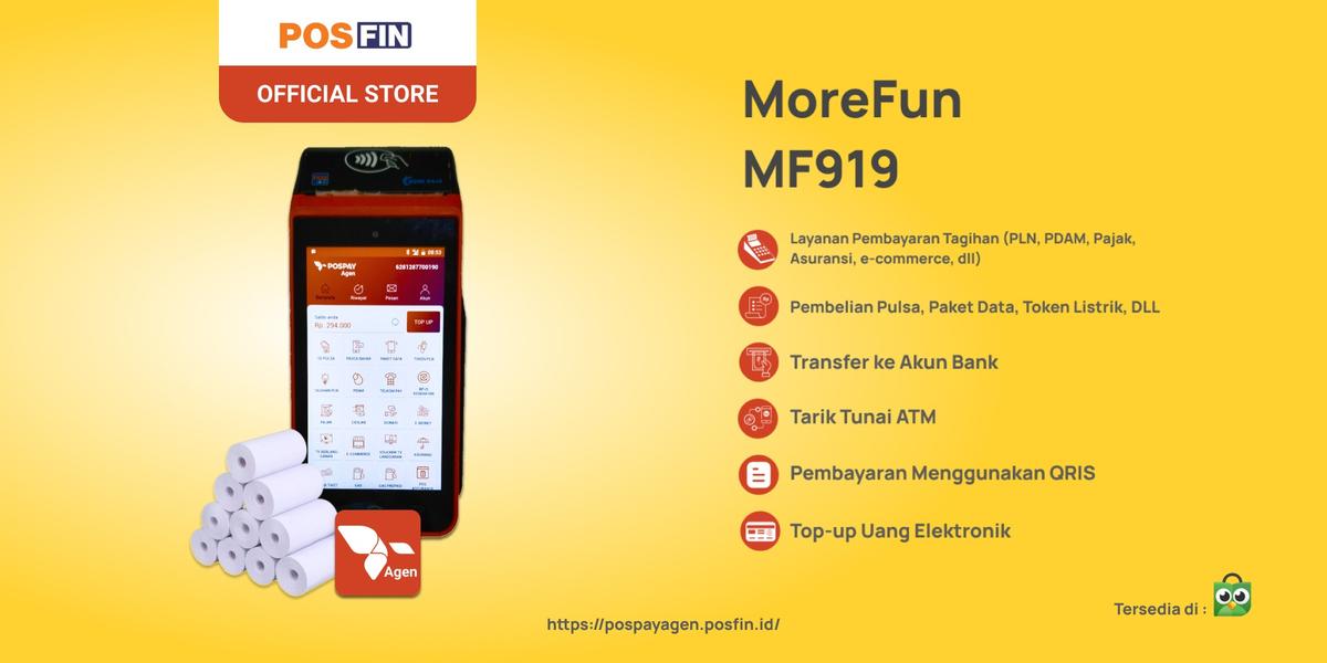 POSFIN - Produk Resmi & Terlengkap | GoPayLater Cicil 0% | Tokopedia