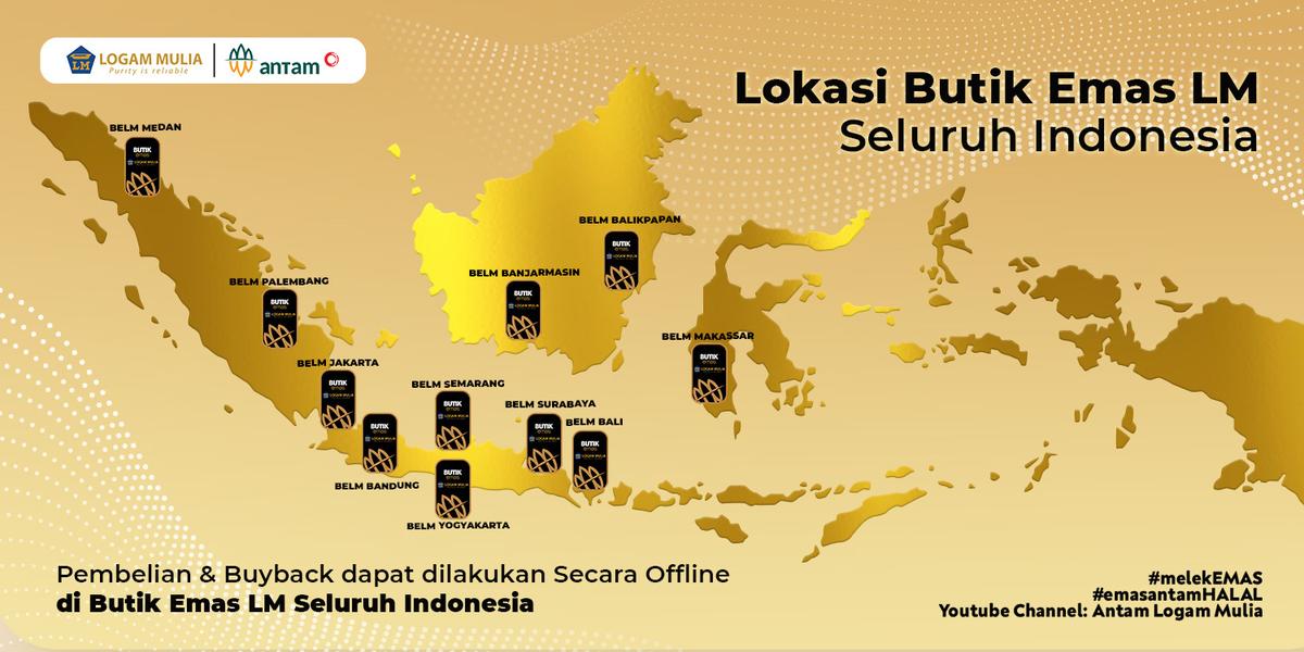 Butik Emas Antam Official - Produk Resmi & Terlengkap | Tokopedia