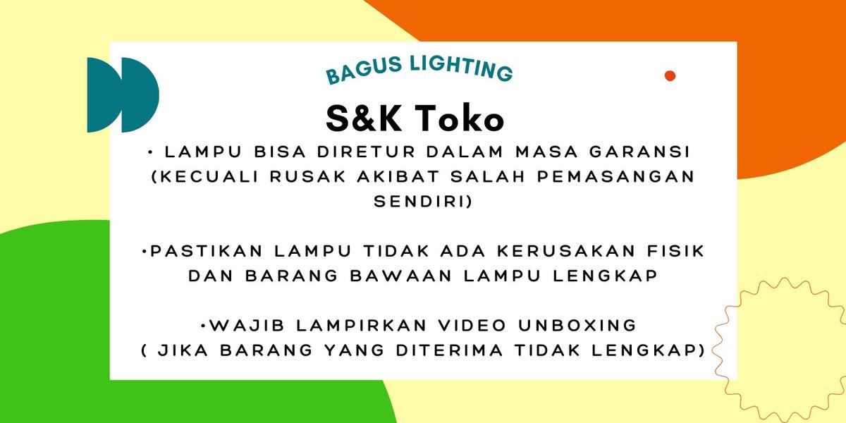 Toko Bagus Lighting LED Online - Produk Lengkap & Harga Terbaik | Tokopedia