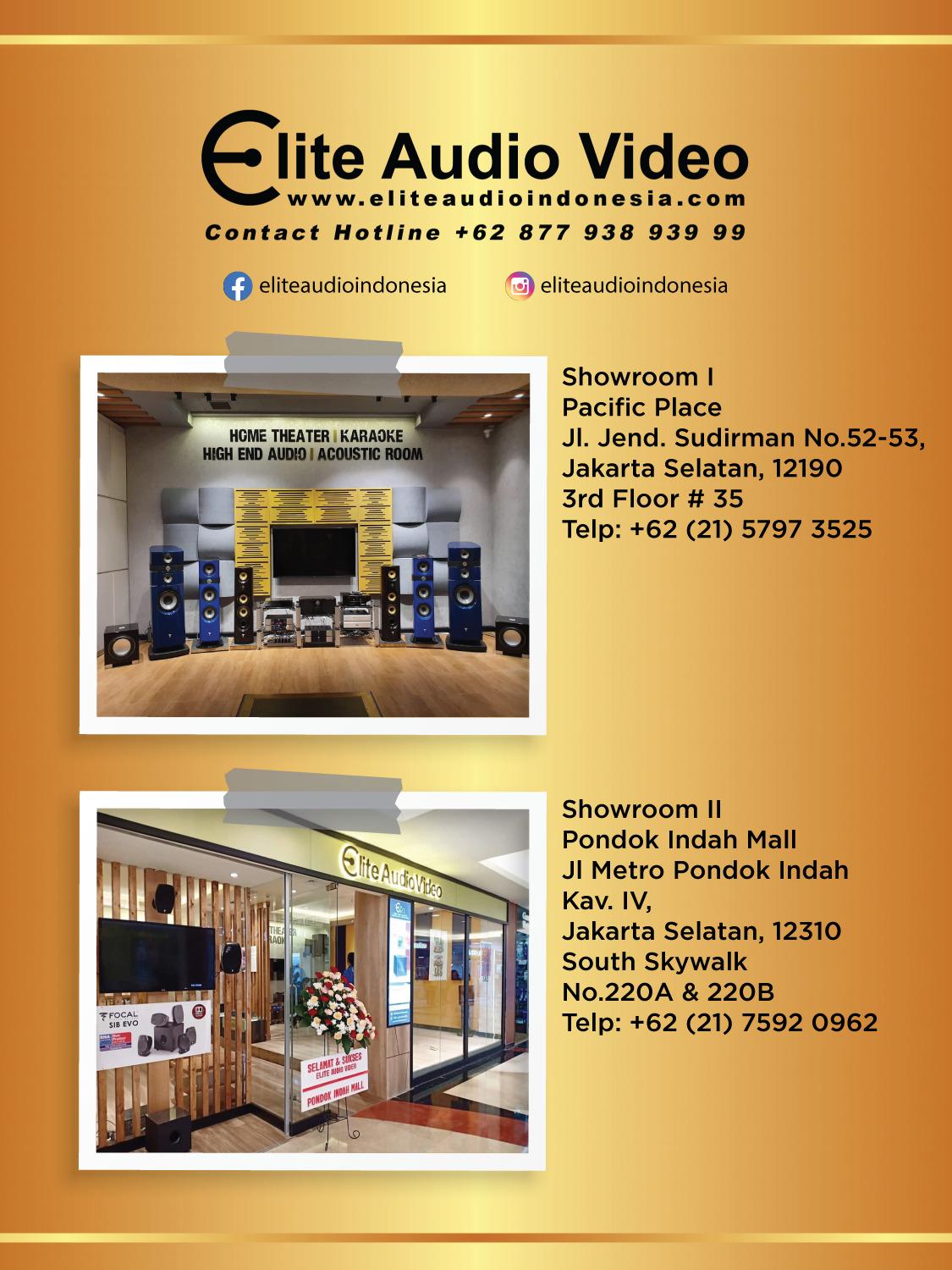 Toko Elite Audio Video Online - Produk Lengkap & Harga Terbaik | Tokopedia
