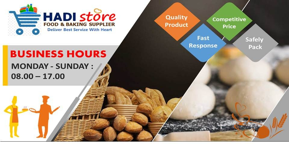 Toko Hadi Store Food Baking Online - Produk Lengkap & Harga Terbaik | Tokopedia