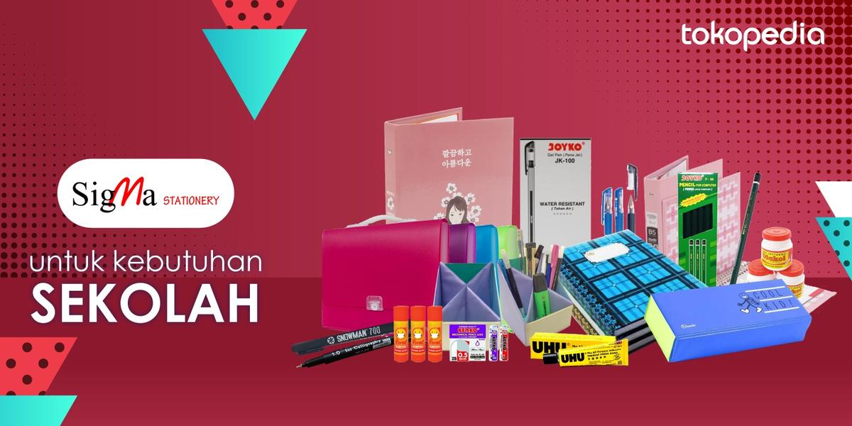 Toko Sigma Stationery Online - Produk Lengkap & Harga Terbaik | Tokopedia
