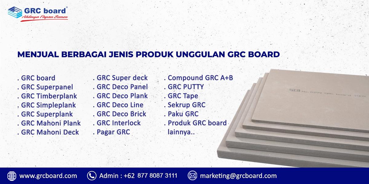 Toko GRC board Official Online - Produk Lengkap & Harga Terbaik | Tokopedia