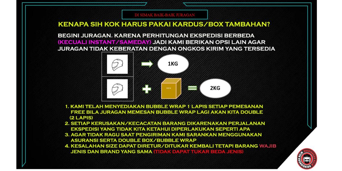 Toko Boedjangan helm 2 Online - Produk Lengkap & Harga Terbaik | Tokopedia