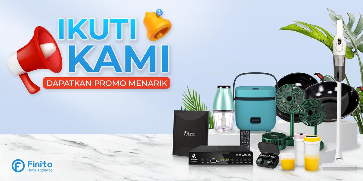 FINITO HOME APPLIANCE - Produk Resmi & Terlengkap | GoPayLater Cicil 0% ...