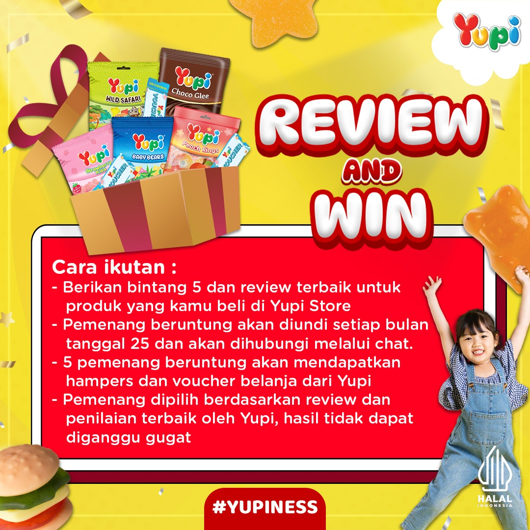 Yupi Gummy Candies - Produk Resmi & Terlengkap | Tokopedia