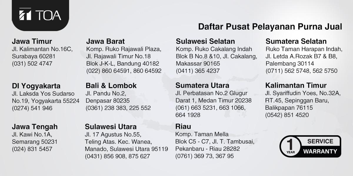 TOA Indonesia Official Store - Produk Resmi & Terlengkap | Tokopedia