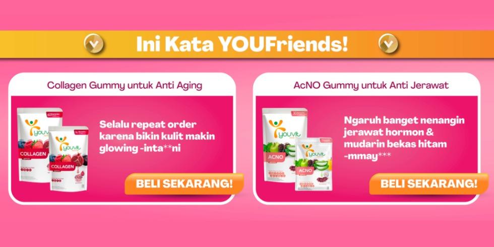 Youvit Official - Produk Resmi & Terlengkap | Tokopedia