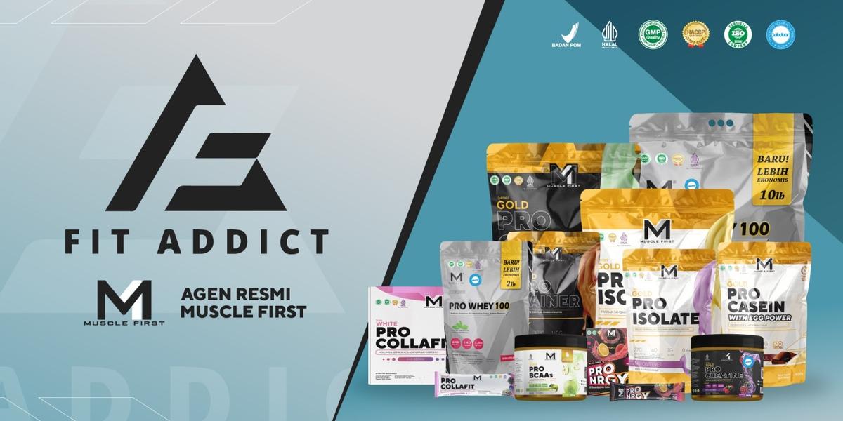 Fit Addict - Produk Resmi & Terlengkap | GoPayLater Cicil 0% | Tokopedia