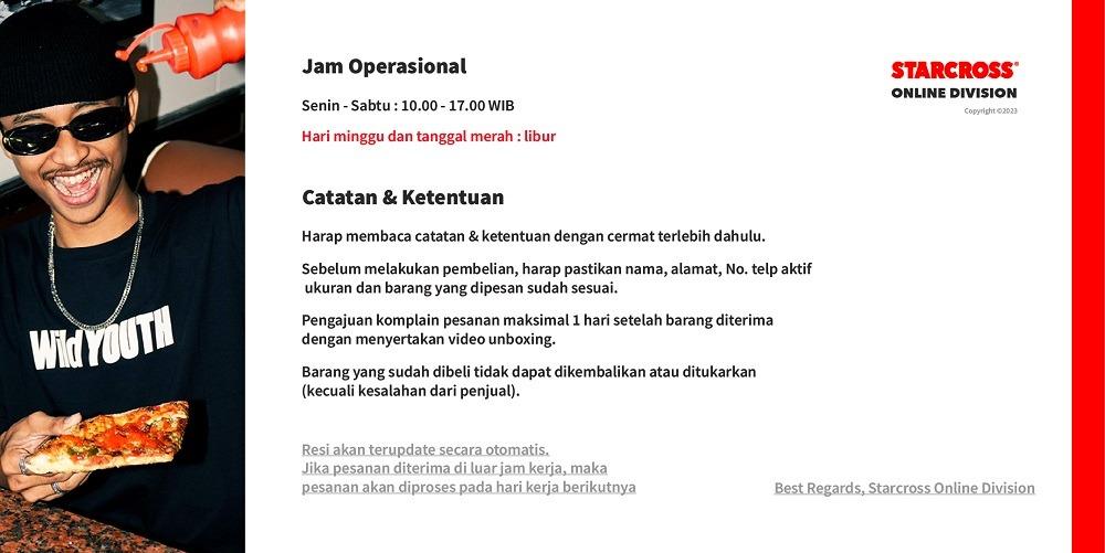 Starcross Clothing - Produk Resmi & Terlengkap | GoPayLater Cicil 0% ...