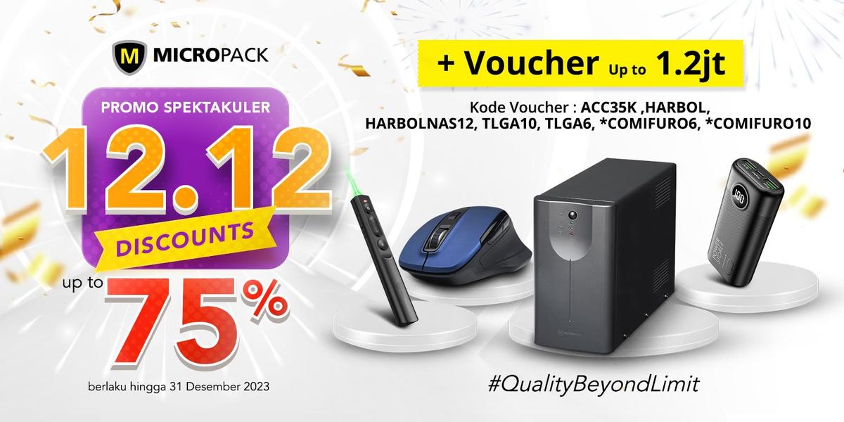 Micropack Official Store - Produk Resmi & Terlengkap | Tokopedia