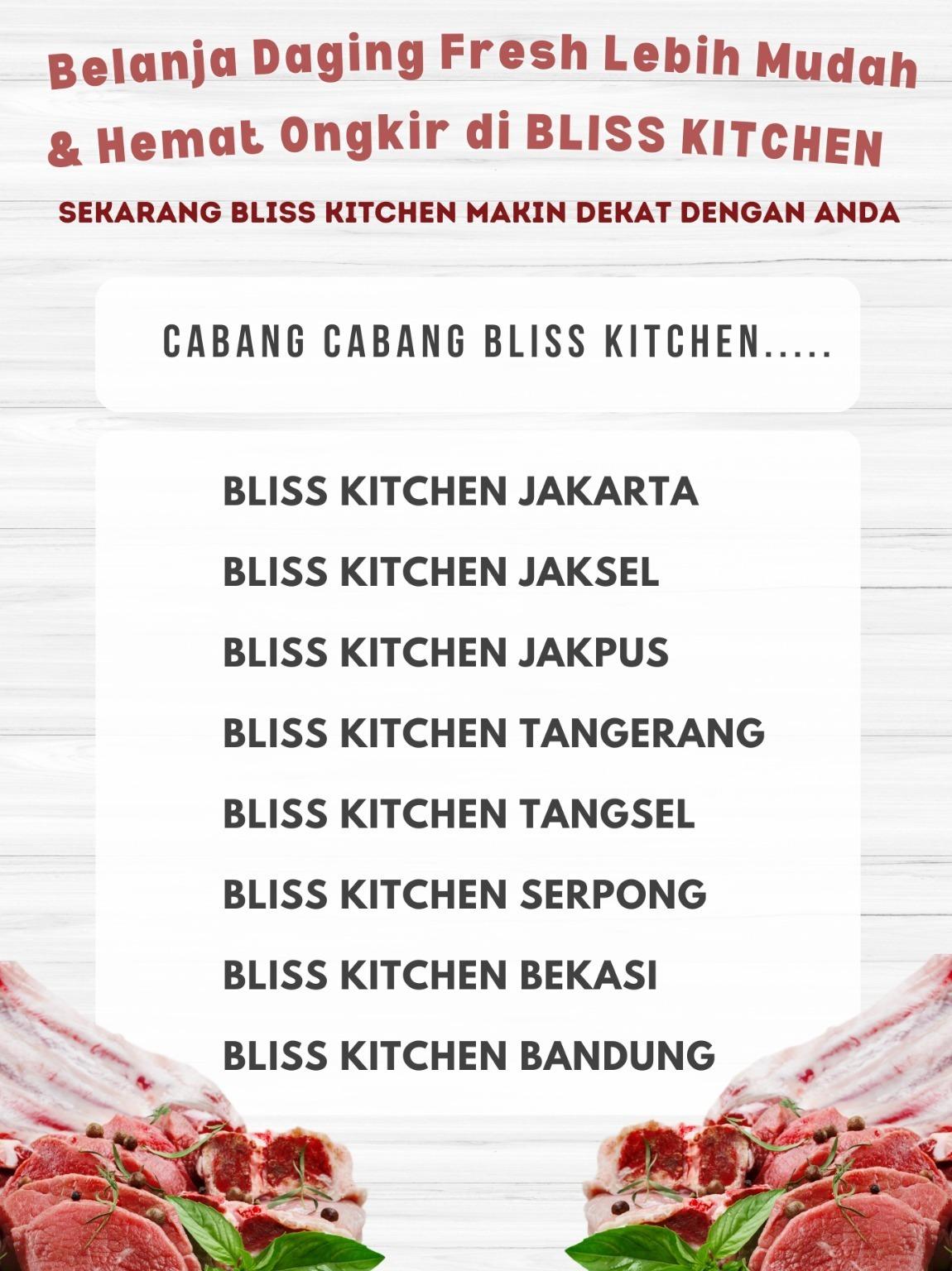 Bliss Kitchen Jaksel - Produk Resmi & Terlengkap | Tokopedia