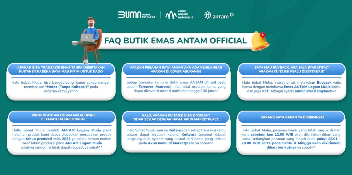 Butik Emas Antam Official - Produk Resmi & Terlengkap | Tokopedia