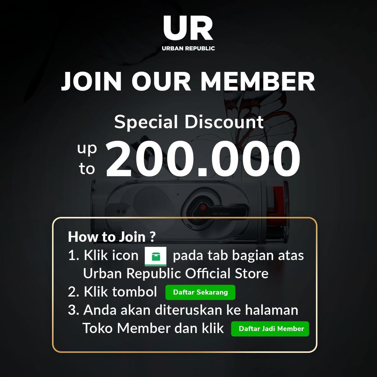 Urban Republic Official Store - Produk Resmi & Terlengkap | Tokopedia