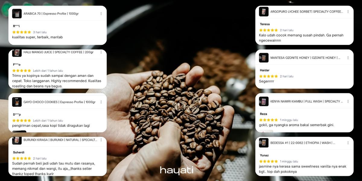 Toko Hayati Coffee Online - Produk Lengkap & Harga Terbaik | Tokopedia