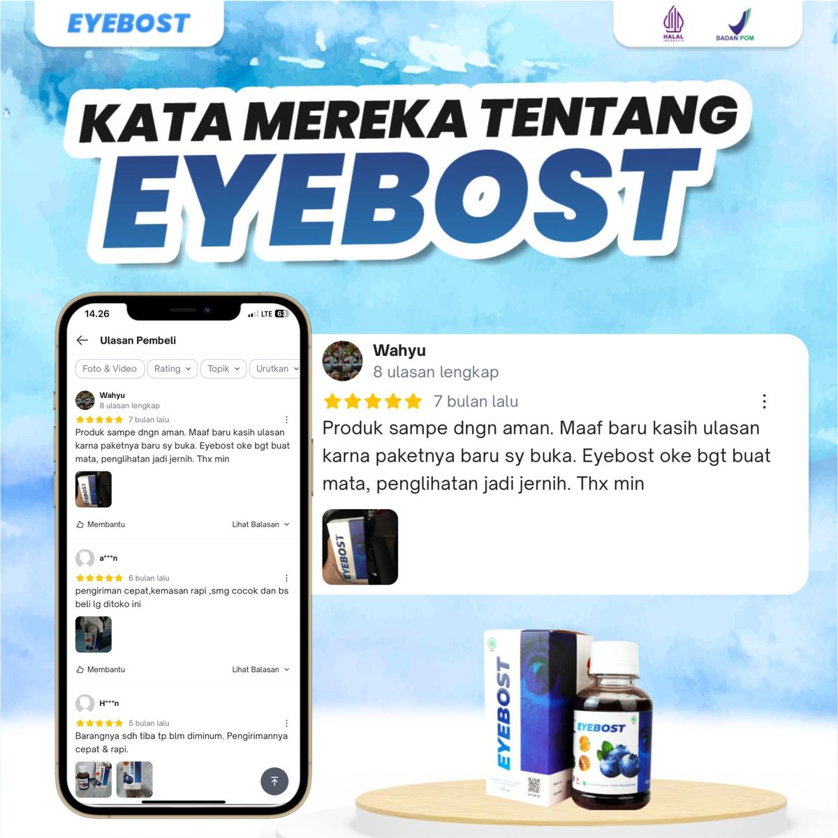 EYEBOST INDONESIA - Produk Resmi & Terlengkap | GoPayLater Cicil 0% ...