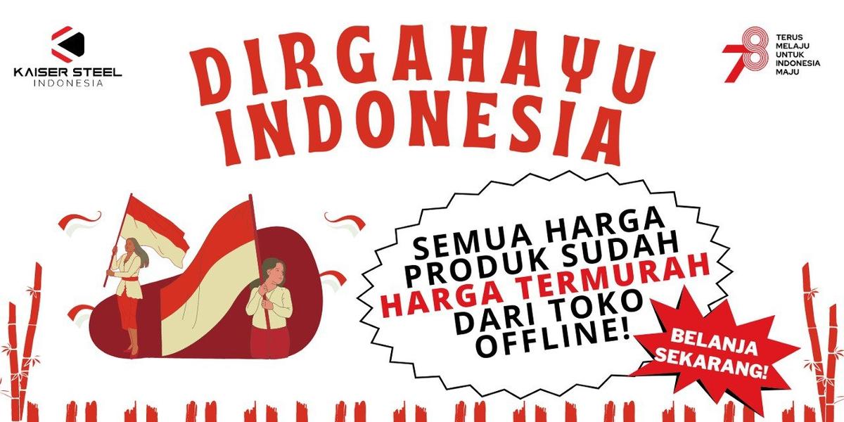 Toko KAISER STEEL INDONESIA Bandung Online - Produk Lengkap & Harga ...