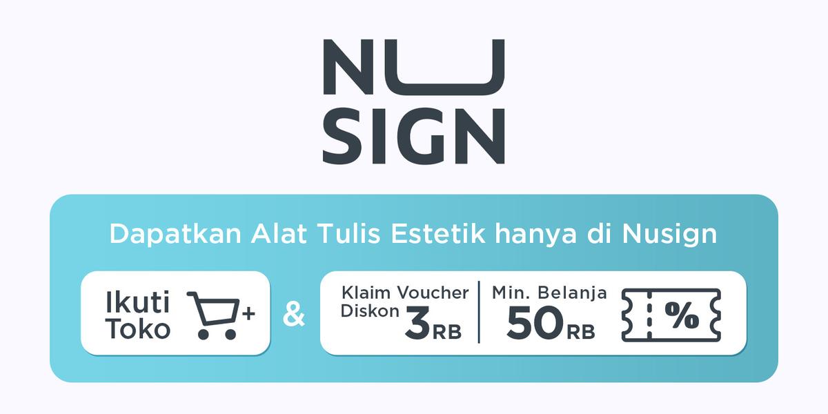 Nusign Indonesia - Produk Resmi & Terlengkap | Tokopedia