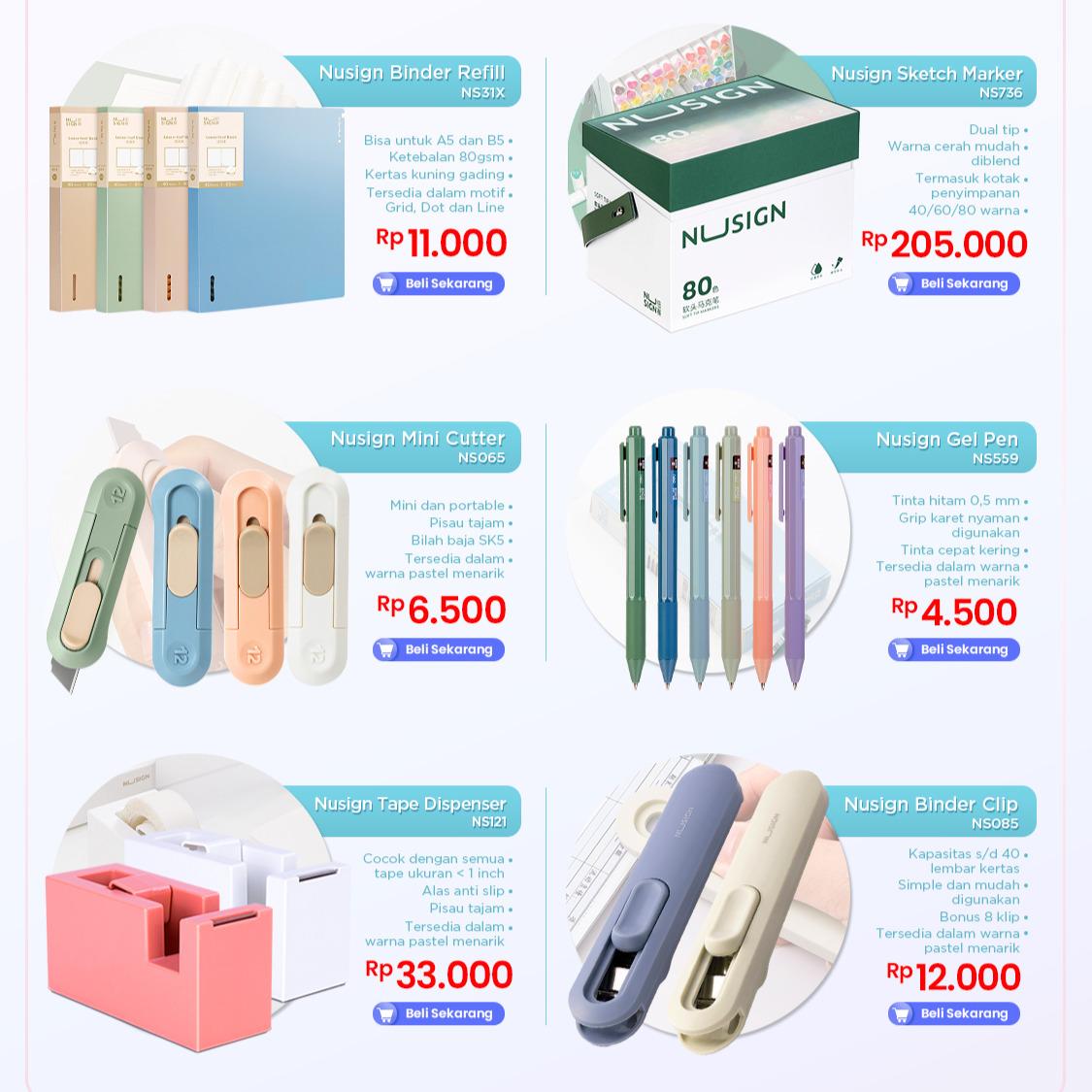 Nusign Indonesia - Produk Resmi & Terlengkap | Tokopedia
