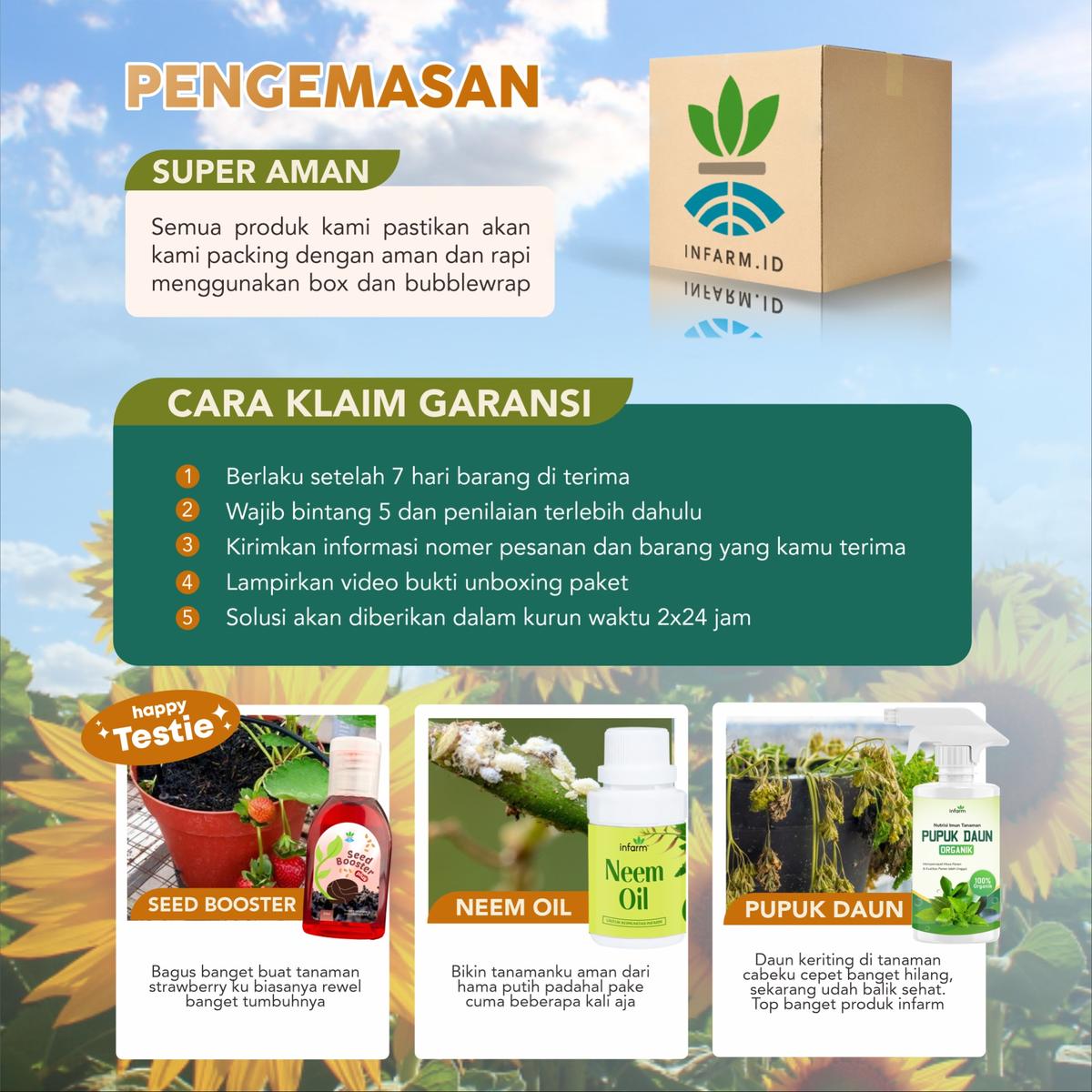 infarm - Produk Resmi & Terlengkap | GoPayLater Cicil 0% | Tokopedia