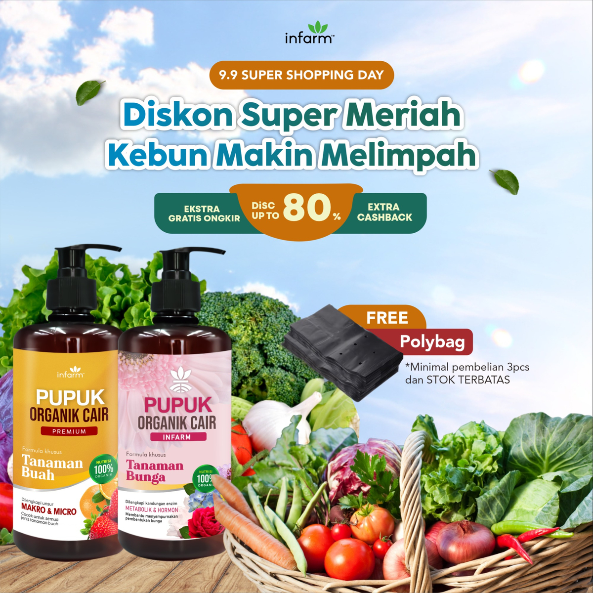 infarm - Produk Resmi & Terlengkap | GoPayLater Cicil 0% | Tokopedia